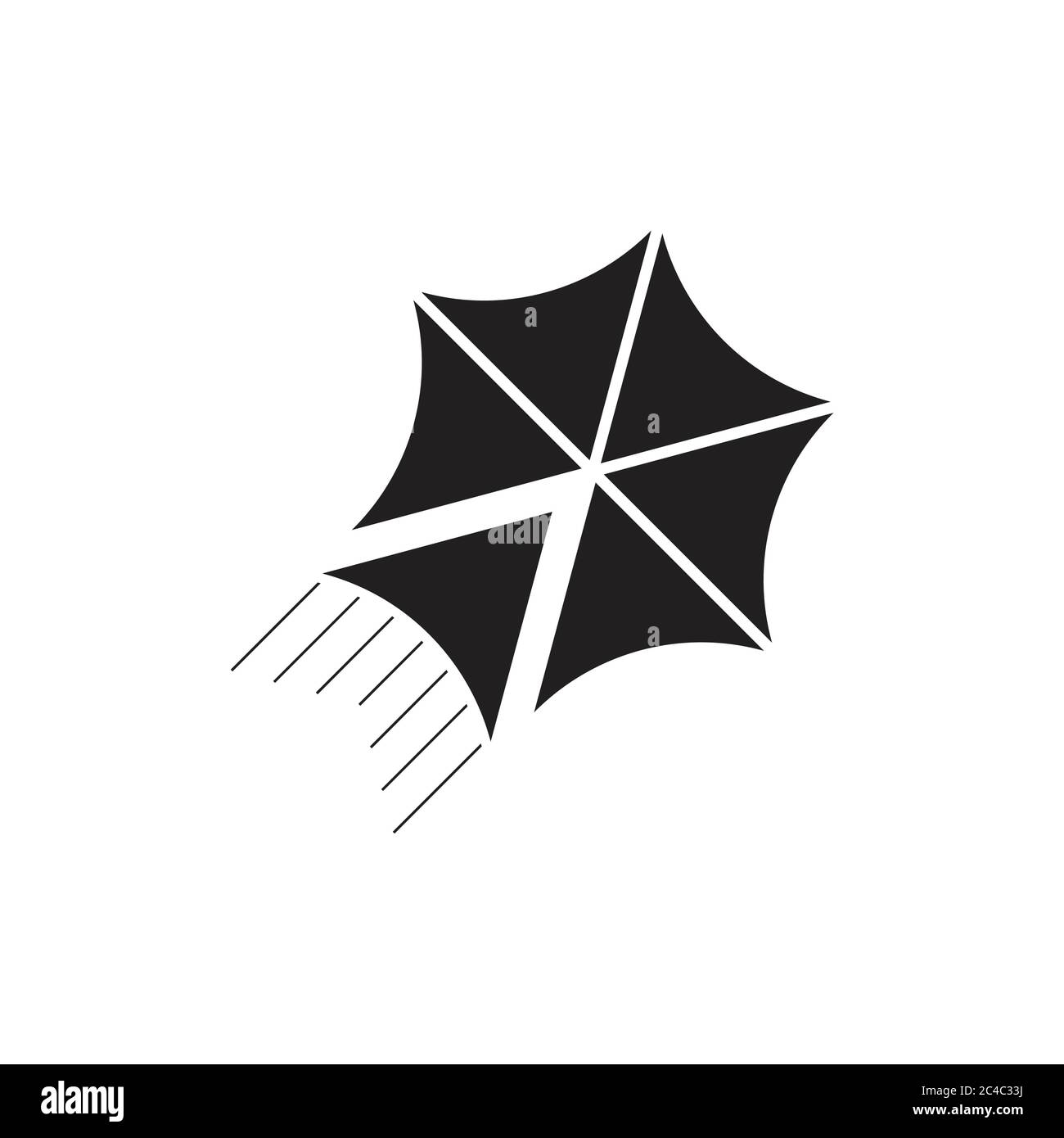 motion arrow simple geometric swoosh design logo vector Stock Vector ...