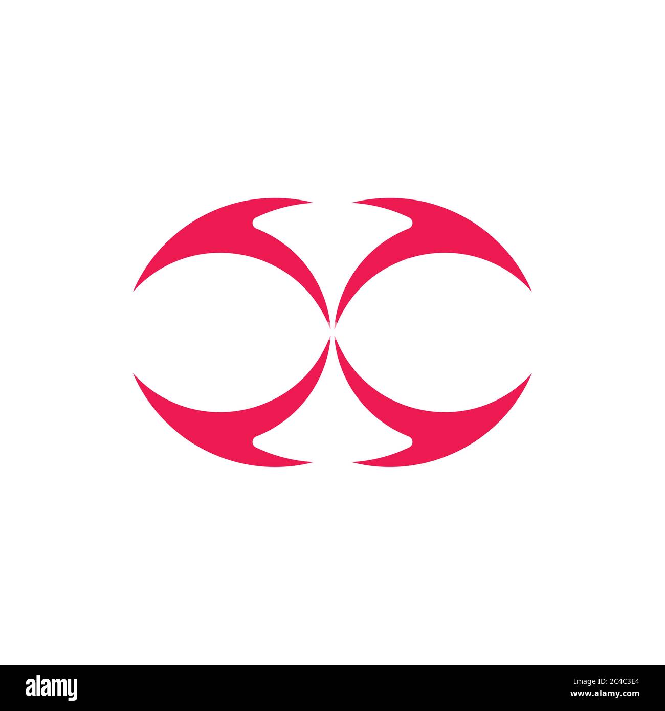 letter x geometric arrow logo vector Stock Vector Image & Art - Alamy