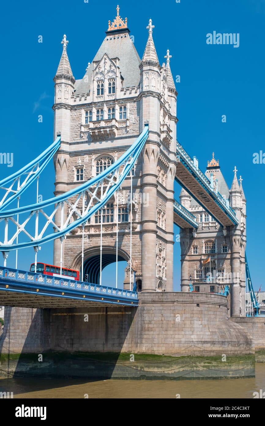 Double decker suspension bridge hi-res stock photography and images - Alamy