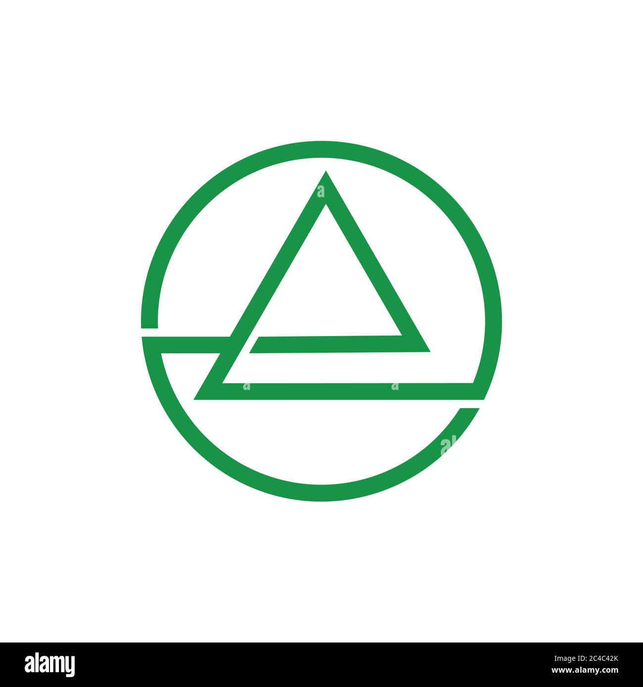 Overlapping triangular Cut Out Stock Images & Pictures - Alamy