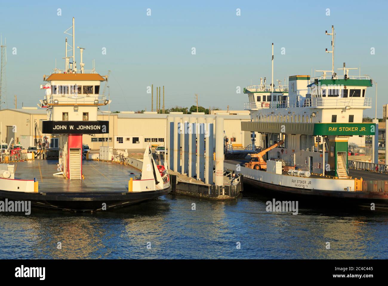 Port Bolivar Ferry,Galveston,Texas,USA Stock Photo - Alamy
