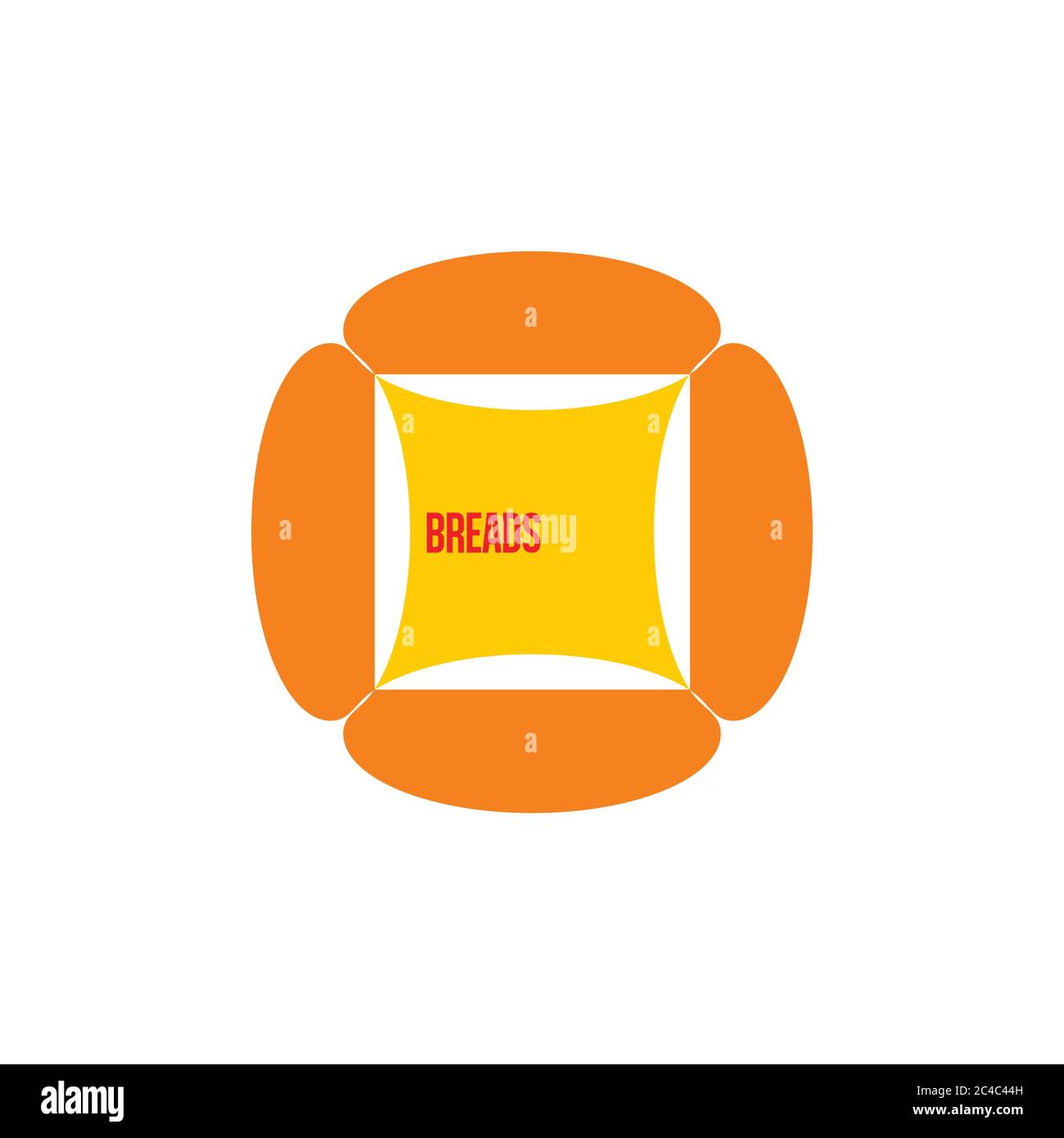 Vector emblem cafe cheese Cut Out Stock Images & Pictures - Alamy