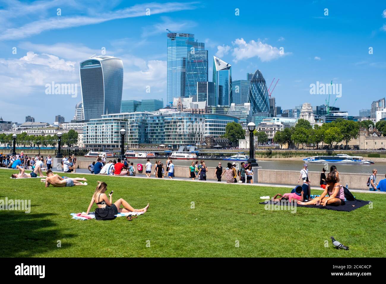 Girl sunbathing english garden europe hi-res stock photography and ...