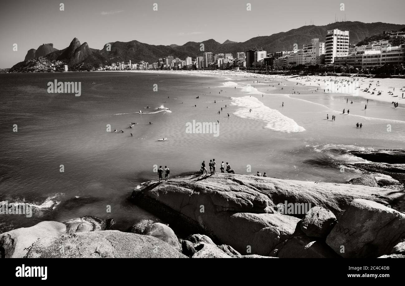 Rio de janeiro beaches hi-res stock photography and images - Alamy