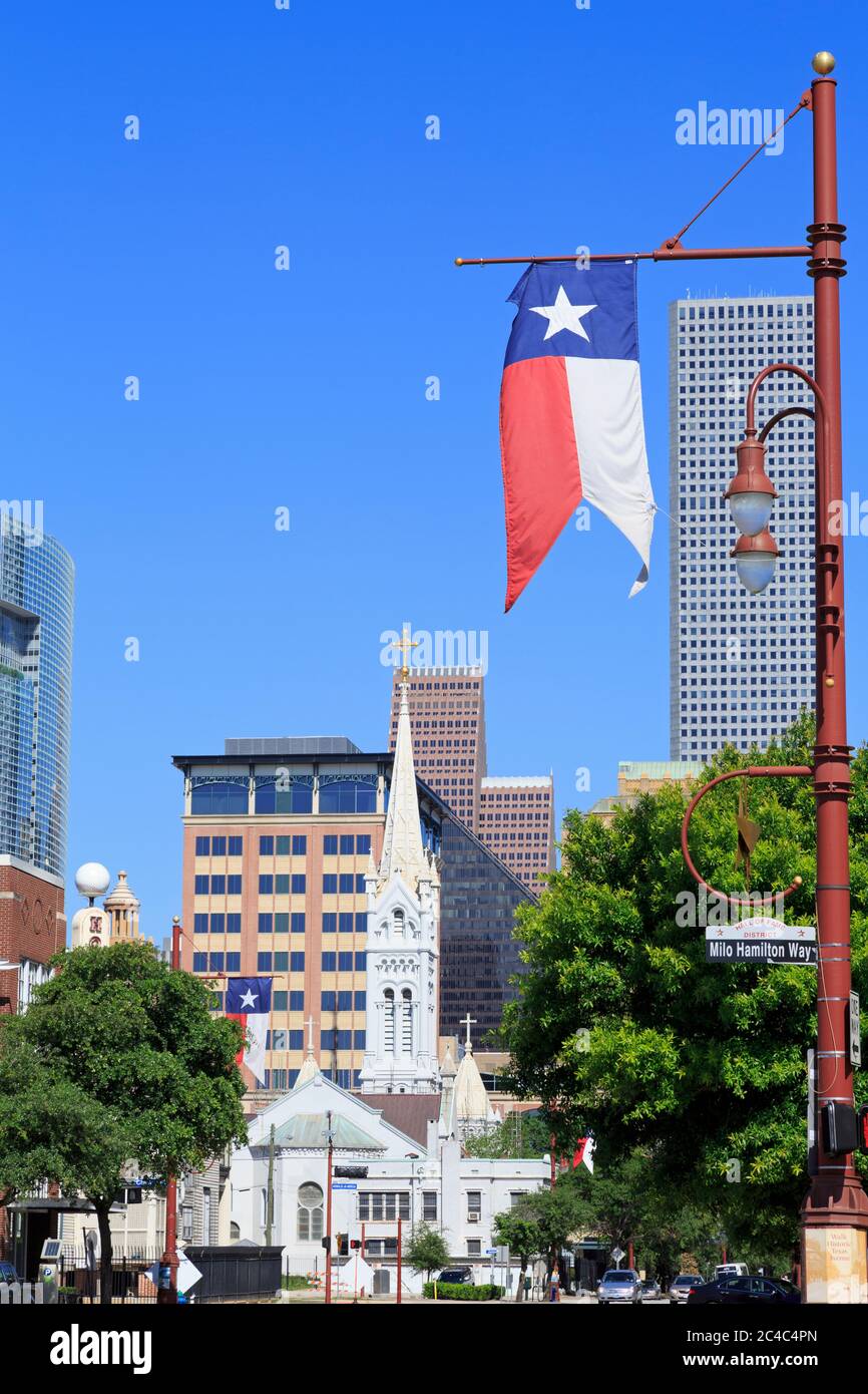 Houston texas street hi-res stock photography and images - Alamy