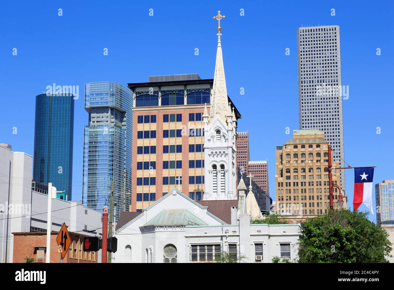 Annunciation Catholic Church,Houston,Texas,USA Stock Photo - Alamy