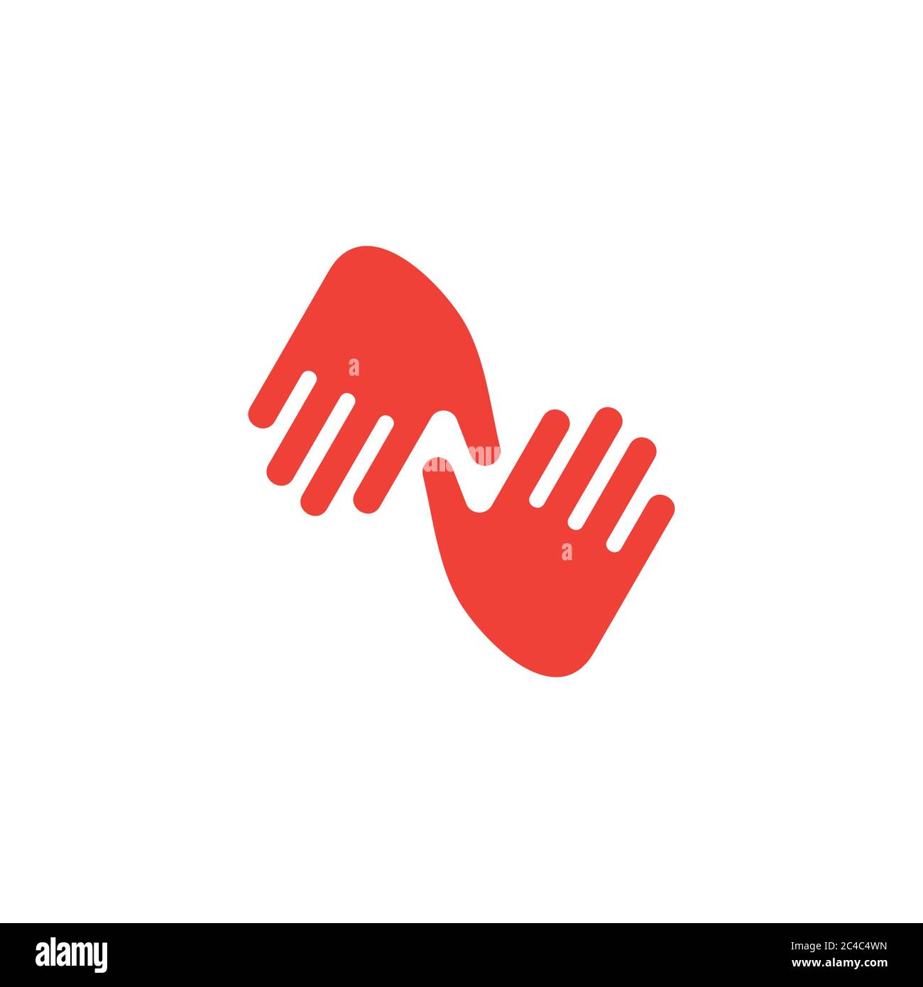 hi hand care symbol decoration vector Stock Vector Image & Art - Alamy