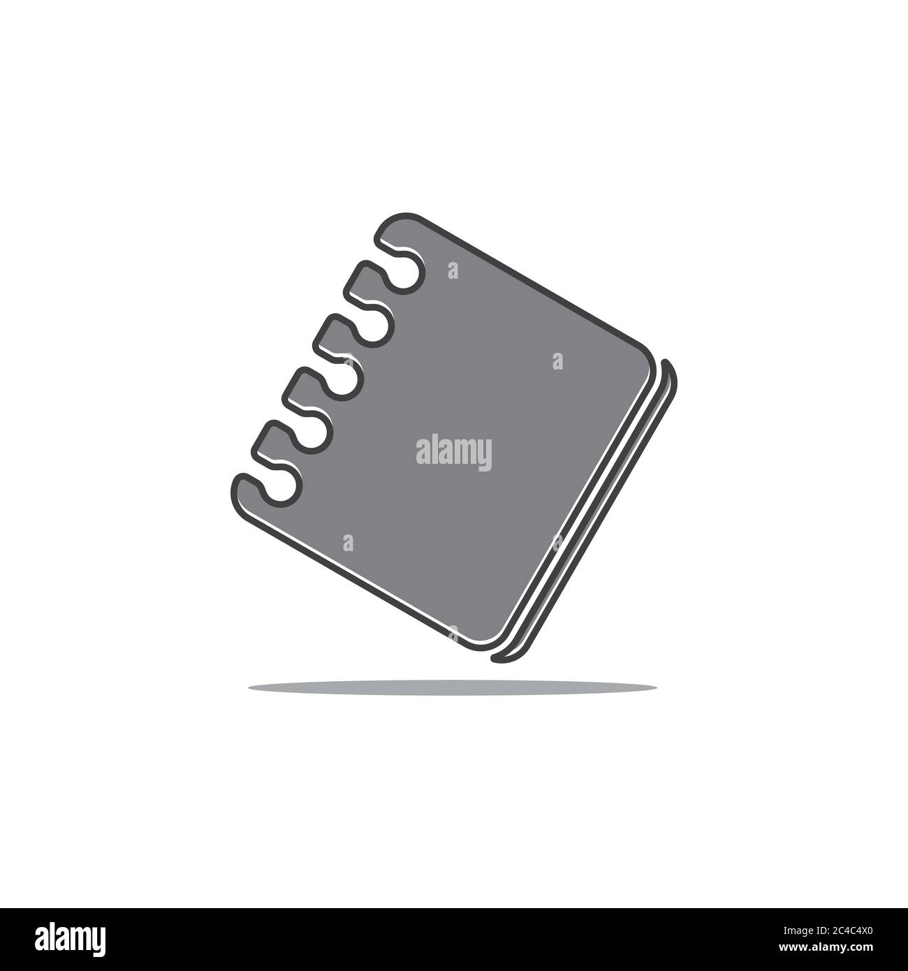 simple ebook symbol vector Stock Vector Image & Art - Alamy