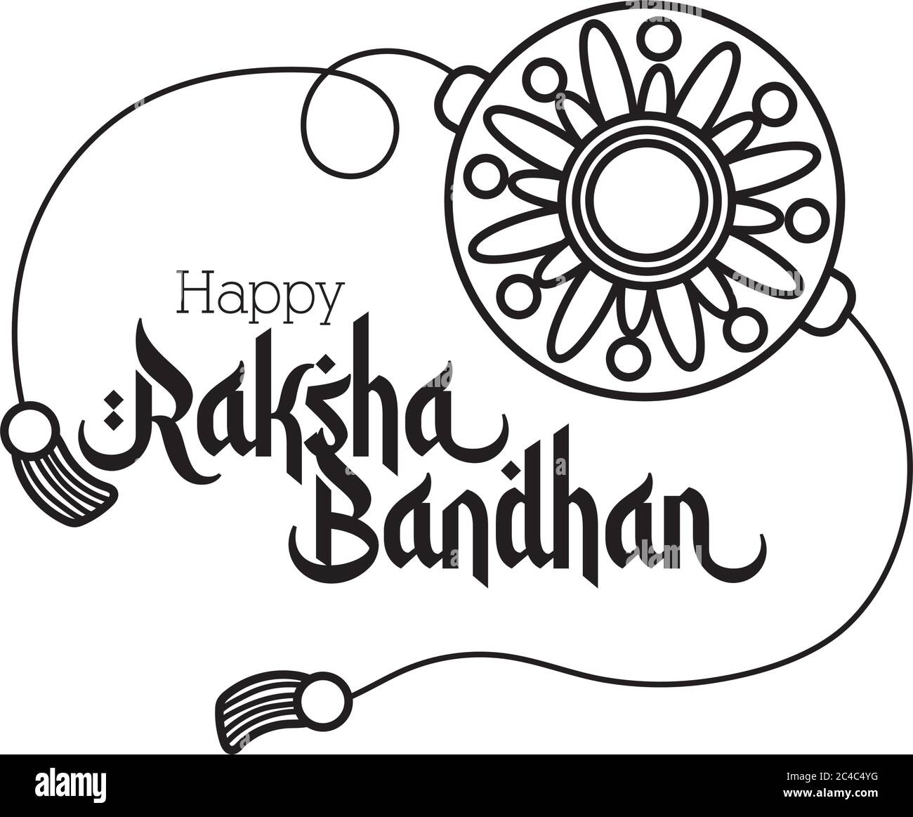 Rakhi india Black and White Stock Photos & Images - Alamy