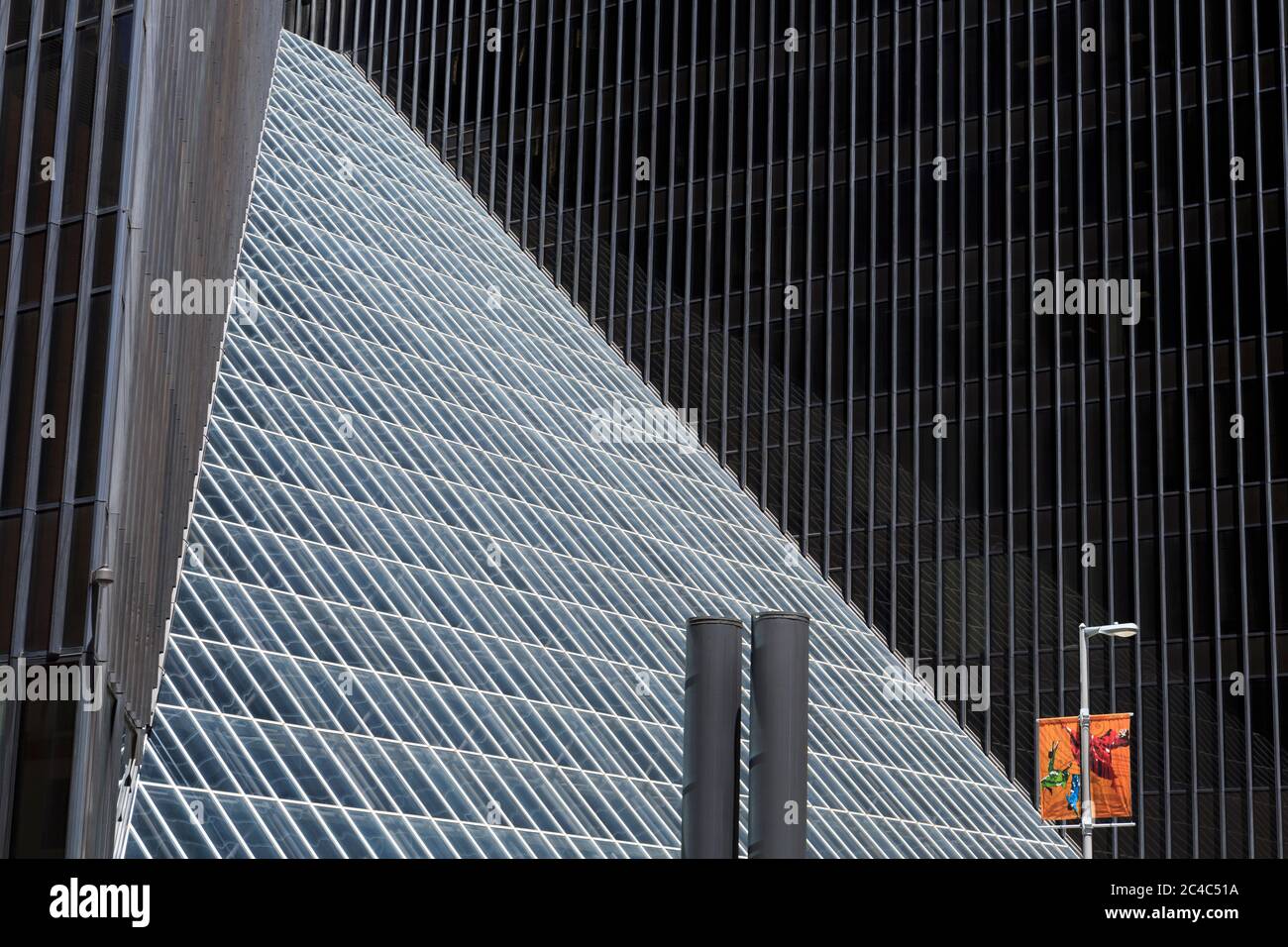 Nations Bank Center (Pennzoil Place),Houston,Texas,USA Stock Photo - Alamy