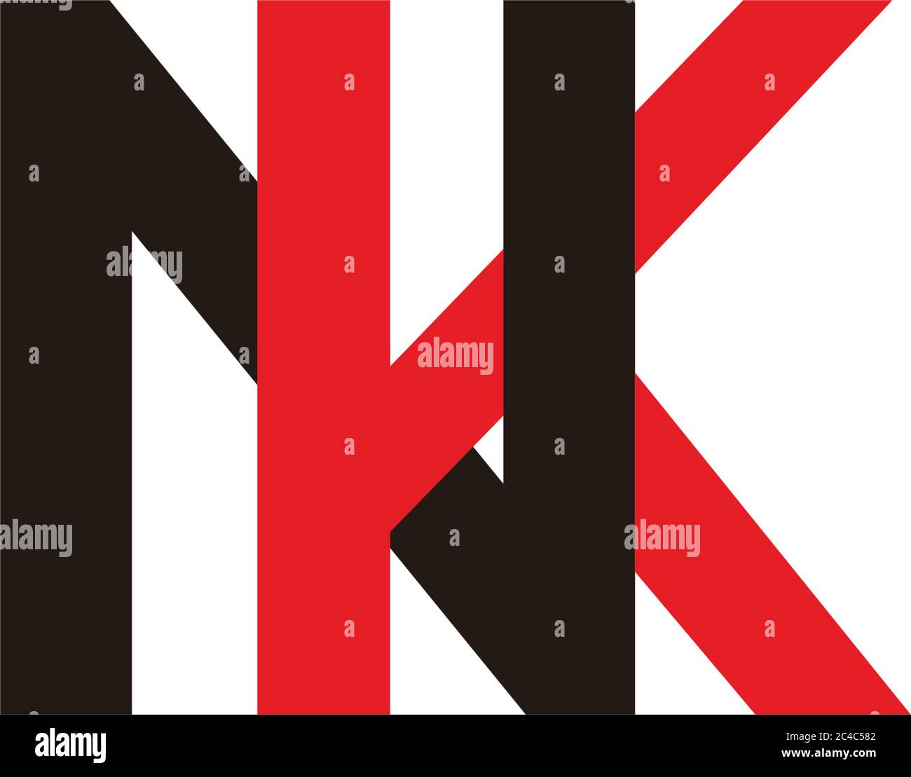 Letter nk hi-res stock photography and images - Alamy