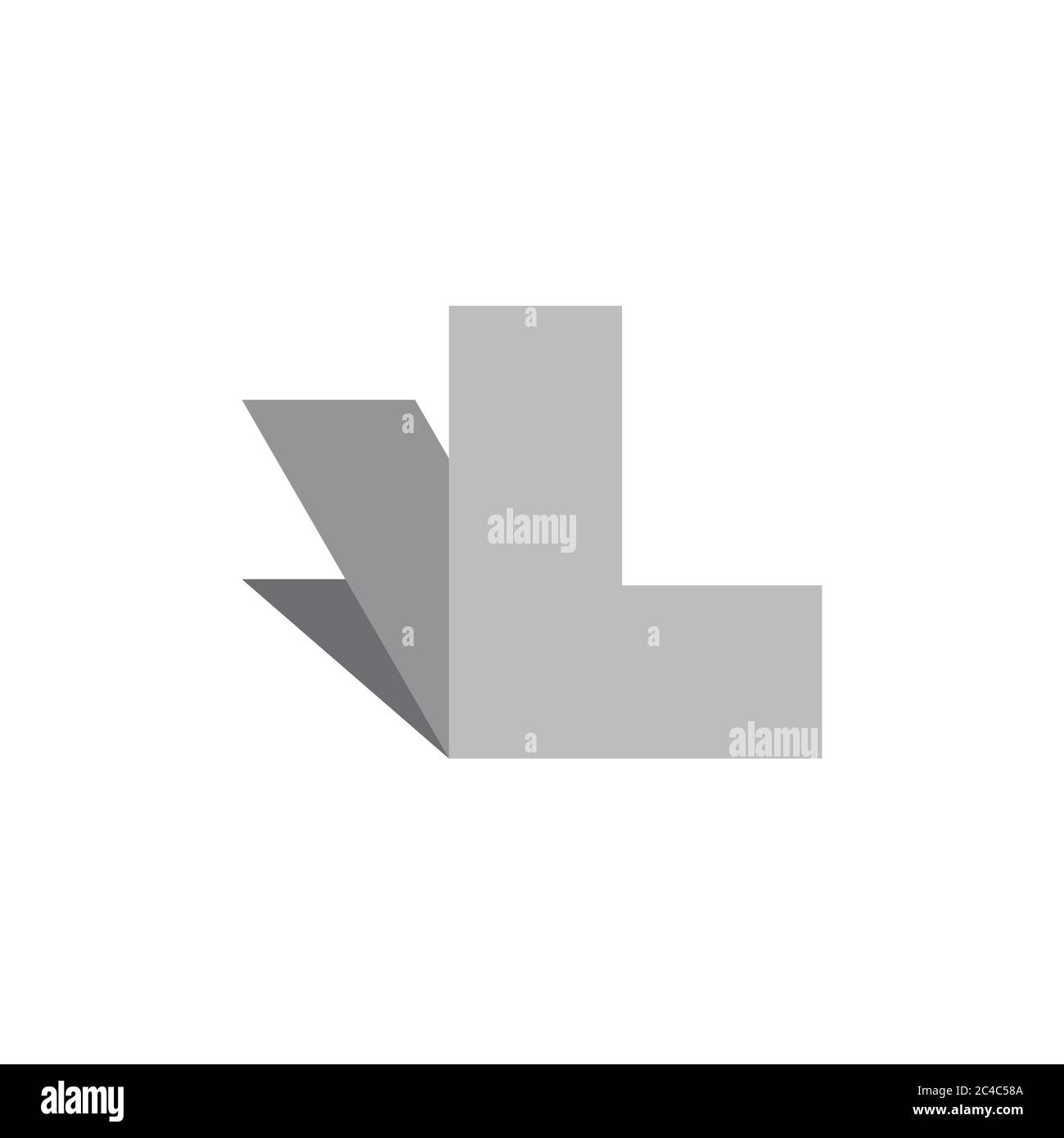 Digital monogram motion logo Stock Vector Images - Alamy