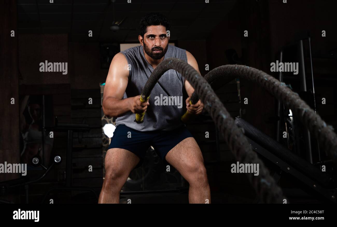 Indian bodybuilder hi-res stock photography and images - Alamy