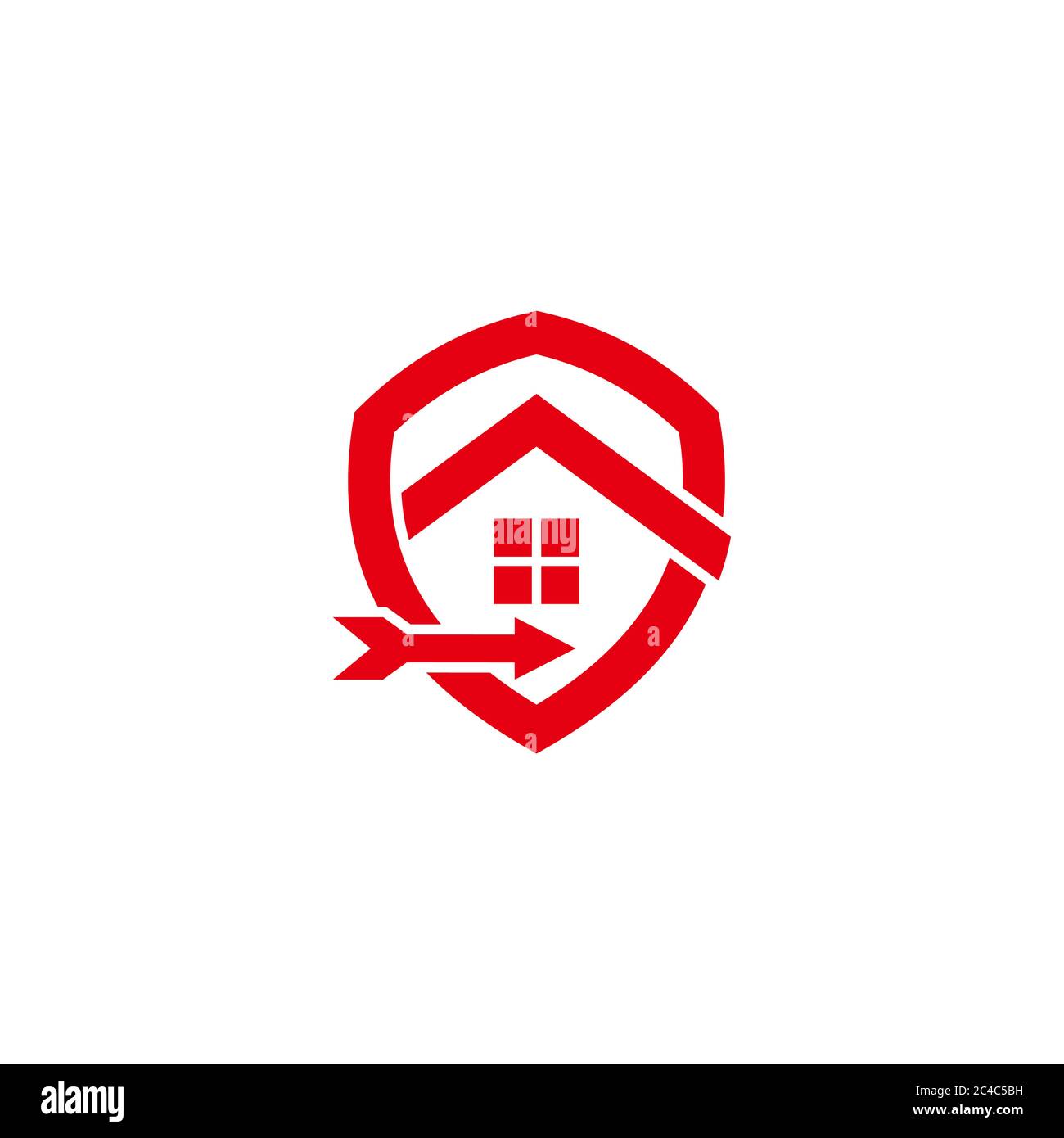 home target sale symbol, simple geometric line design vector Stock ...