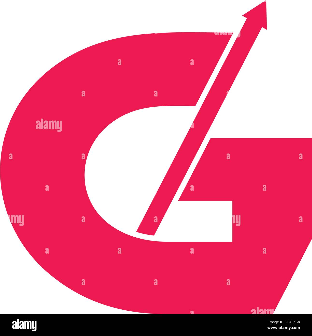 letter g slice motion arrow logo vector Stock Vector Image & Art - Alamy
