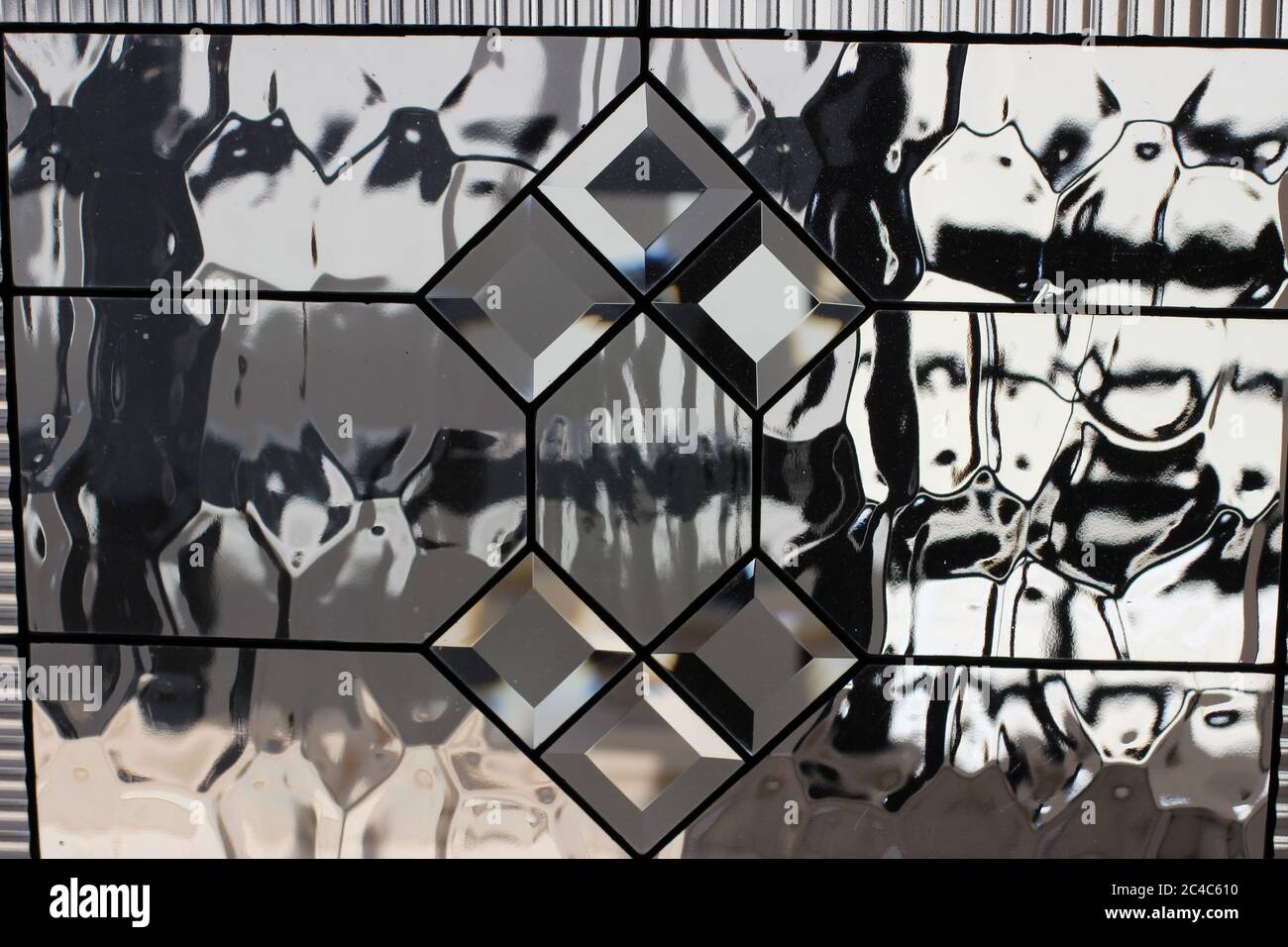 patterns on the glass from inside Stock Photo - Alamy