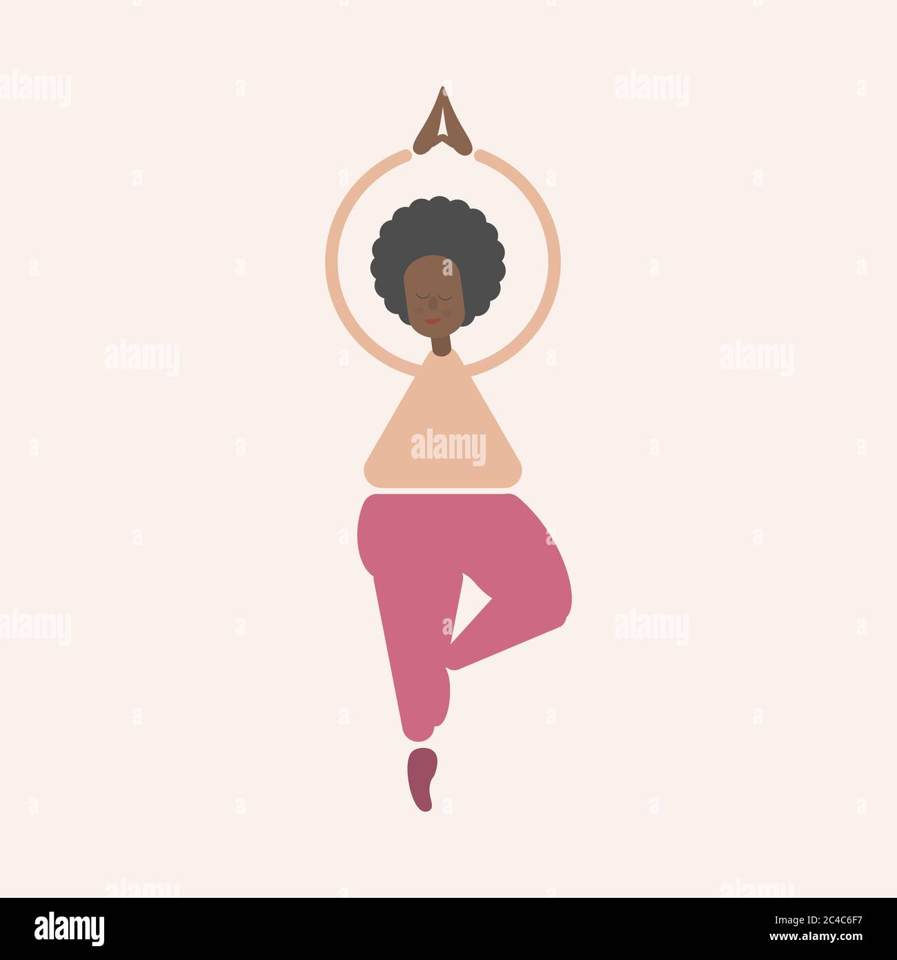 Vrikshasana Stock Vector Images - Alamy