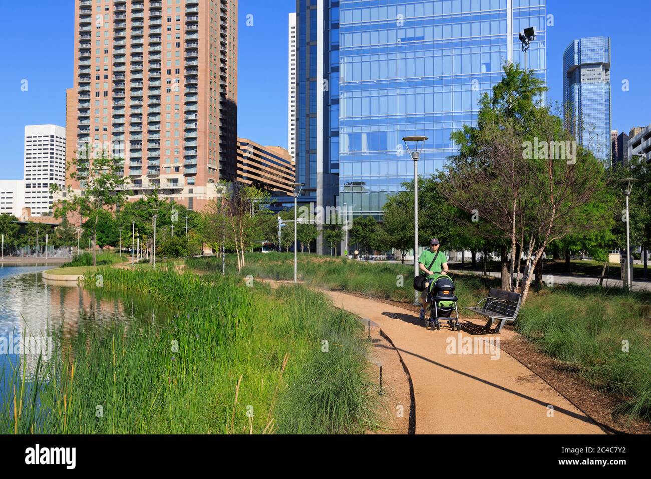 Houston texas usa lake hi-res stock photography and images - Alamy