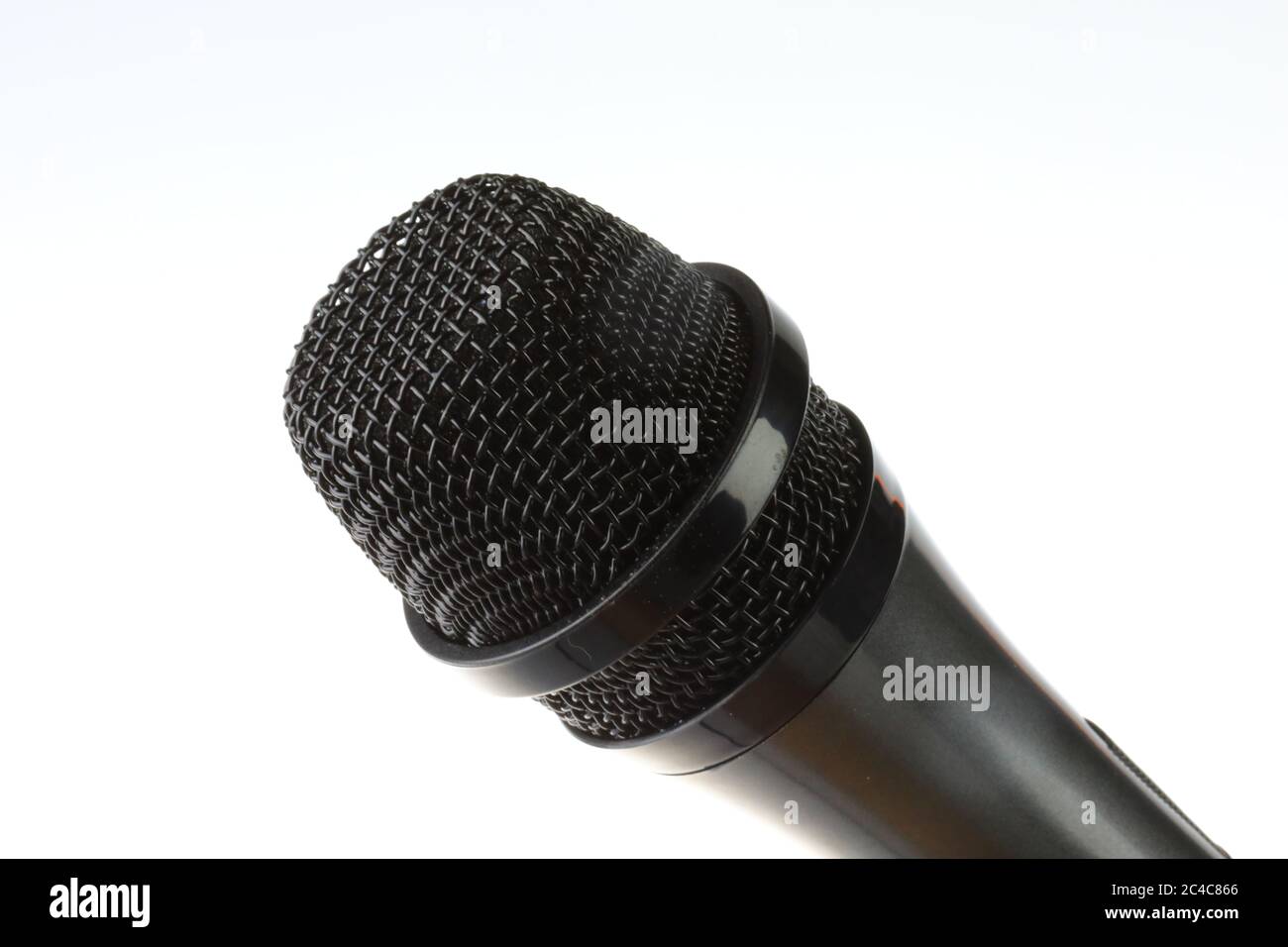 Microphone for music presentation Stock Photo - Alamy