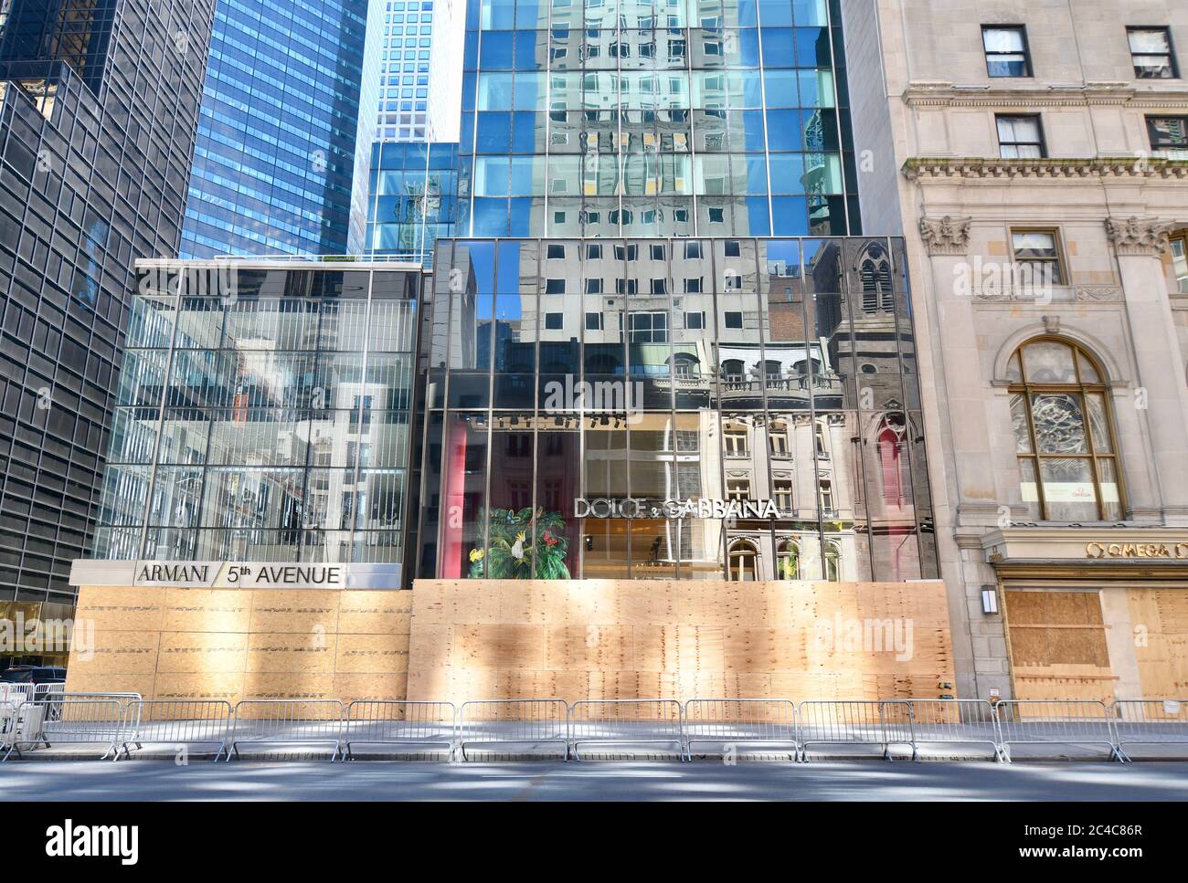 Window display in New York City, June 2020 Stock Photo - Alamy