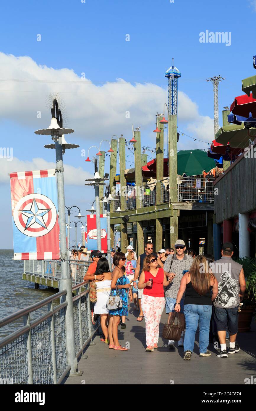 Kemah Boardwalk,Kemah, Greater Houston,Texas,USA Stock Photo - Alamy