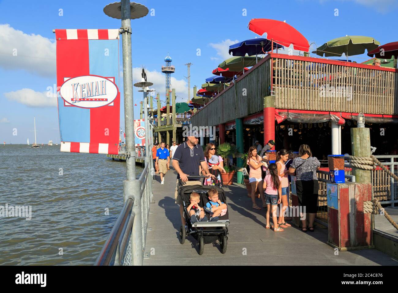 Kemah boardwalk houston hi-res stock photography and images - Alamy