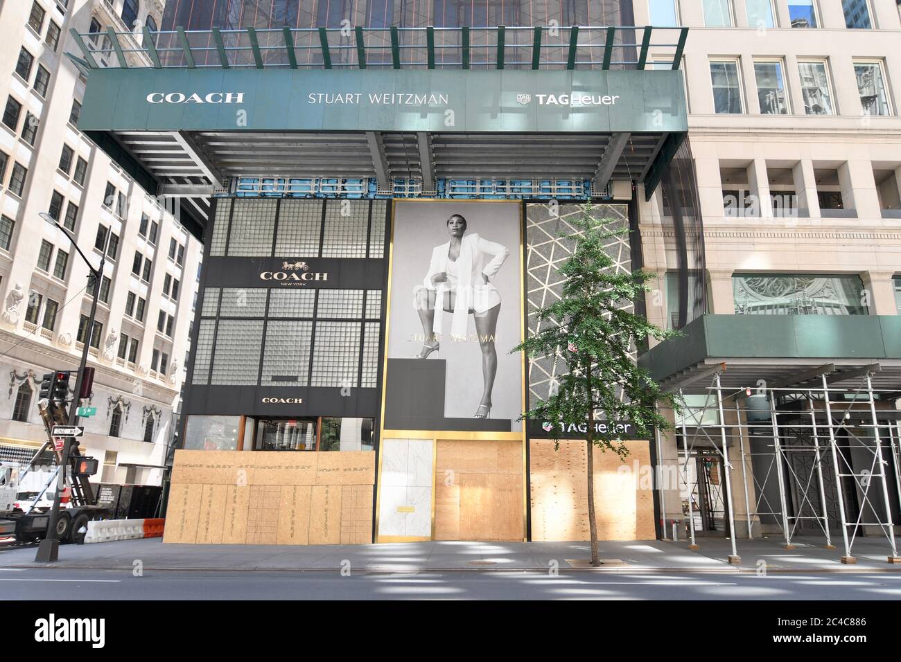 Window display in New York City, June 2020 Stock Photo - Alamy