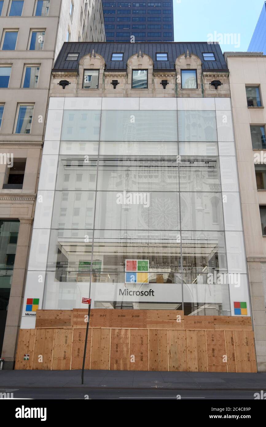 Window display in New York City, June 2020 Stock Photo - Alamy