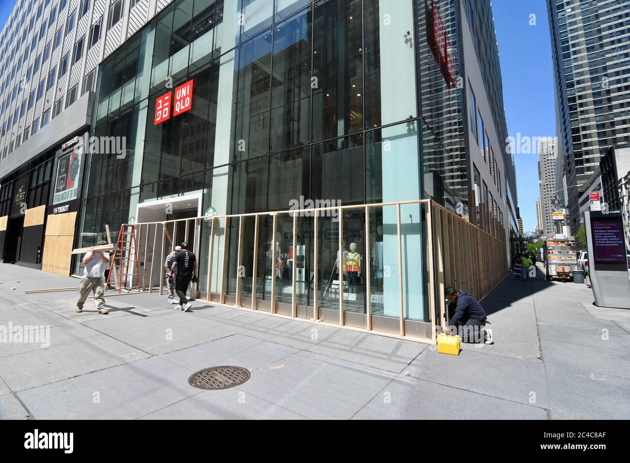 Window display in New York City, June 2020 Stock Photo - Alamy