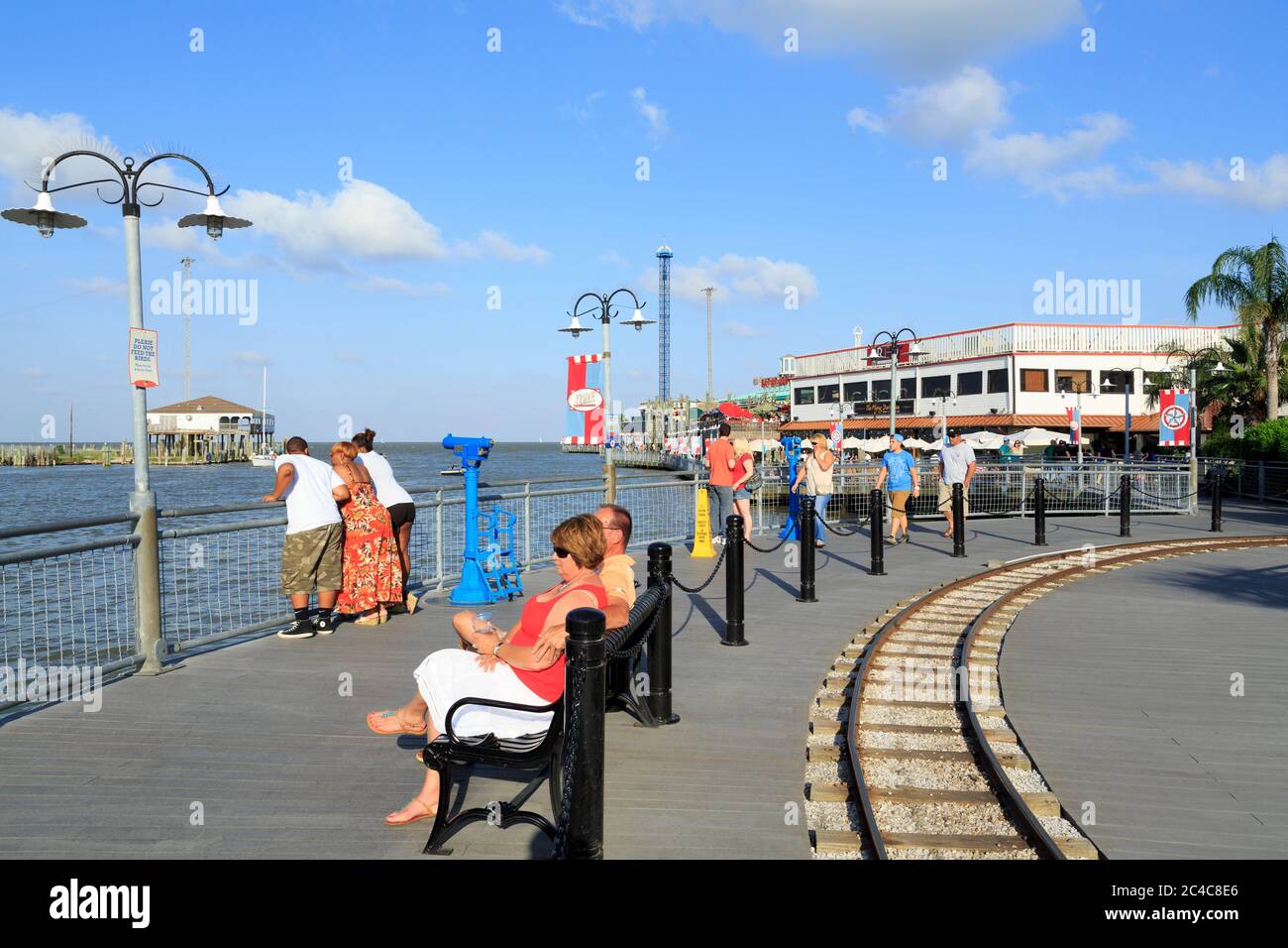 Kemah Boardwalk,Kemah, Greater Houston,Texas,USA Stock Photo - Alamy