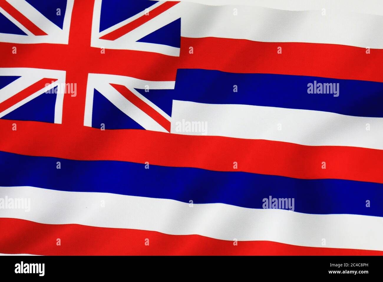Hawaii State Flag Stock Photo - Alamy