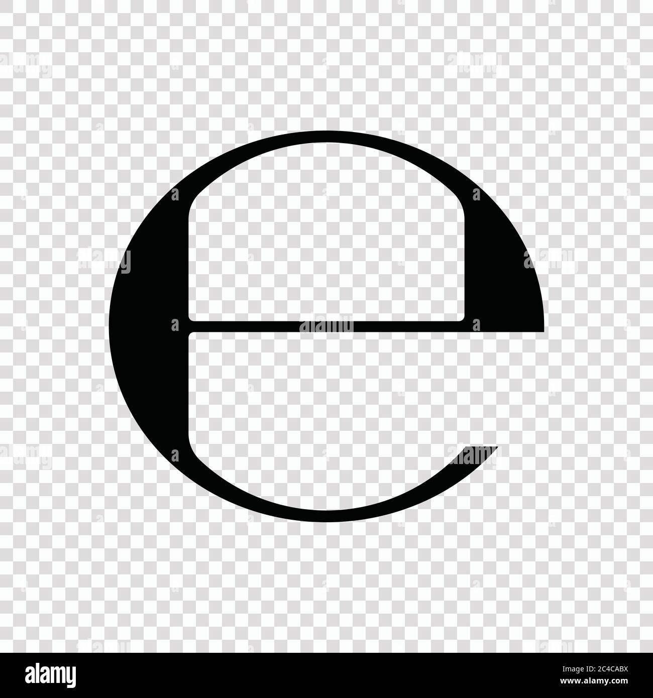 Estimated sign or E mark symbol Stock Vector Image & Art - Alamy