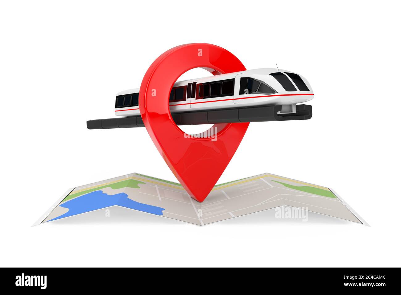 High speed rail map hi-res stock photography and images - Alamy