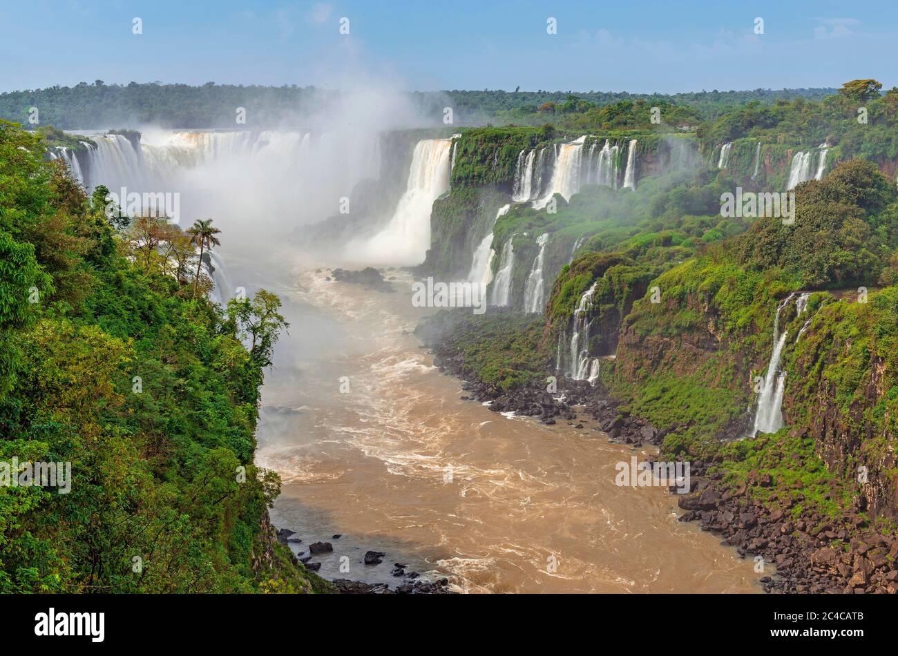 Iguazu falls aerial view hi-res stock photography and images - Alamy