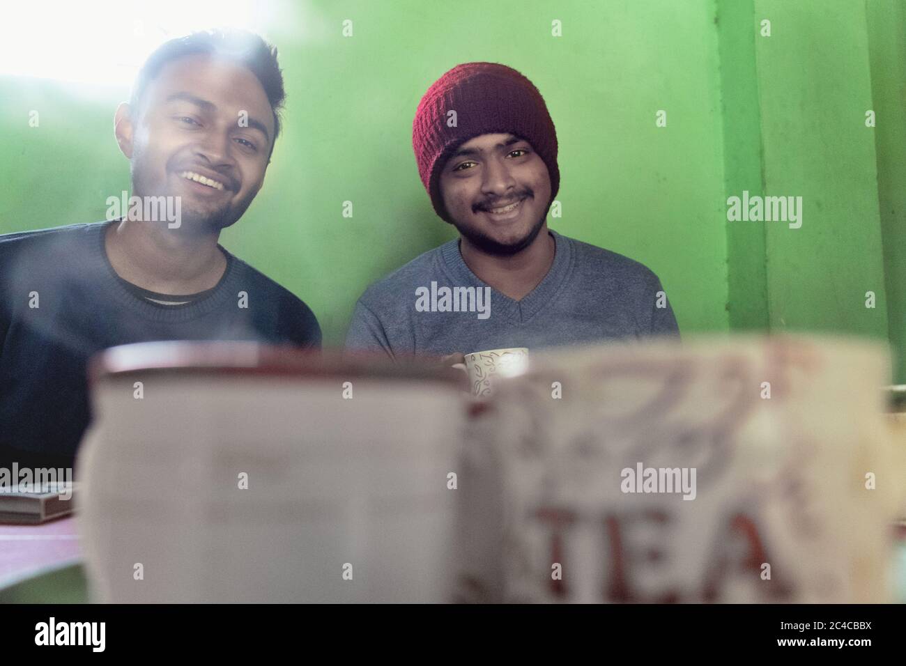 India chai cups hi-res stock photography and images - Alamy