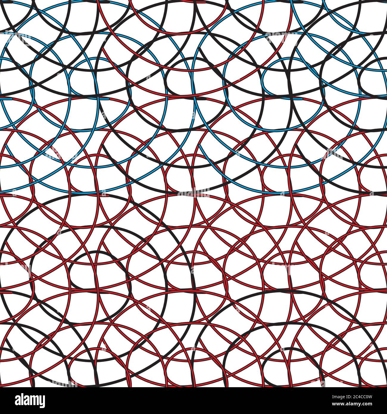 Seamless pattern with colored curved lines Stock Vector Image & Art - Alamy