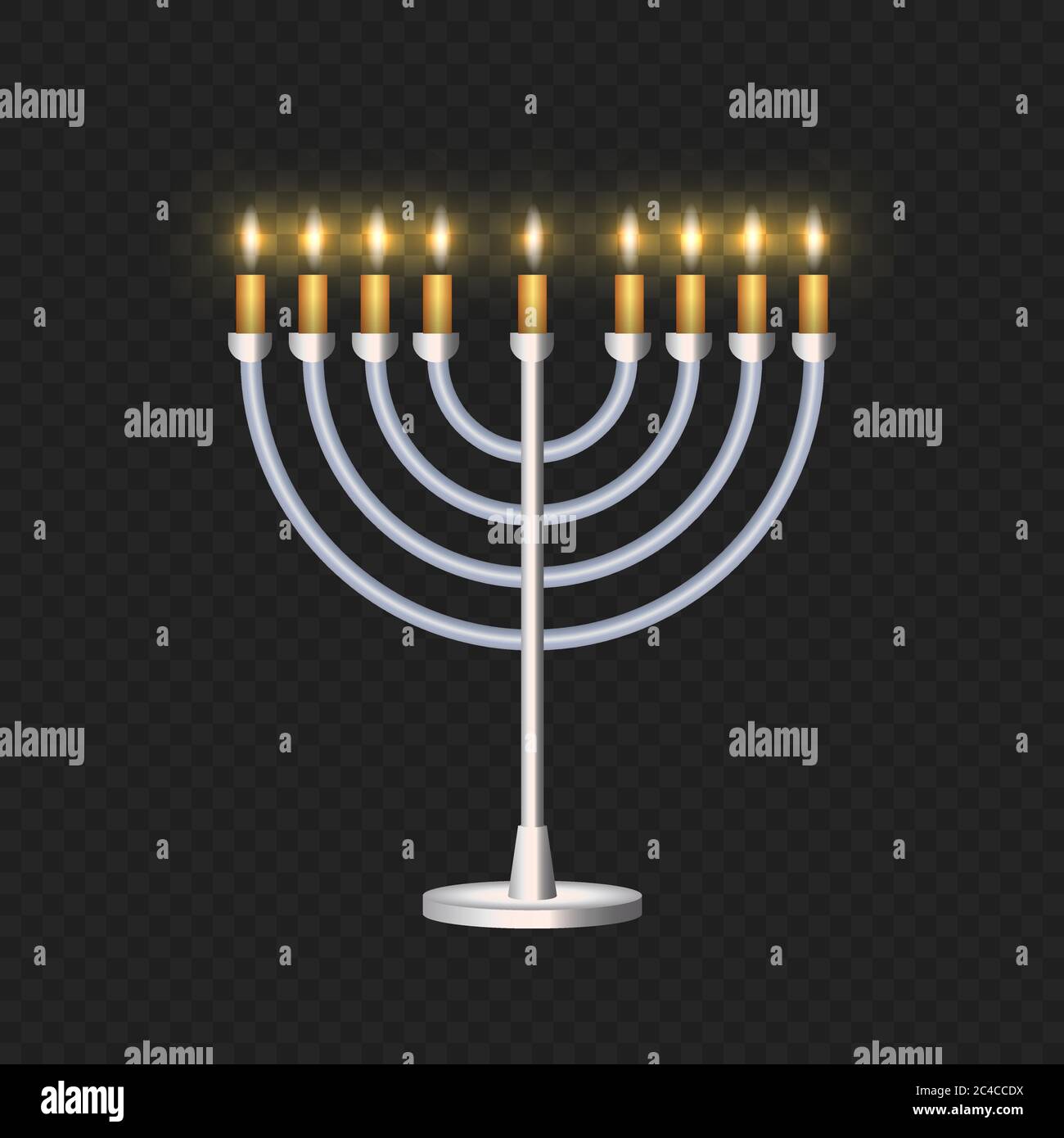 Hanukkah celebration david star Stock Vector Images - Alamy