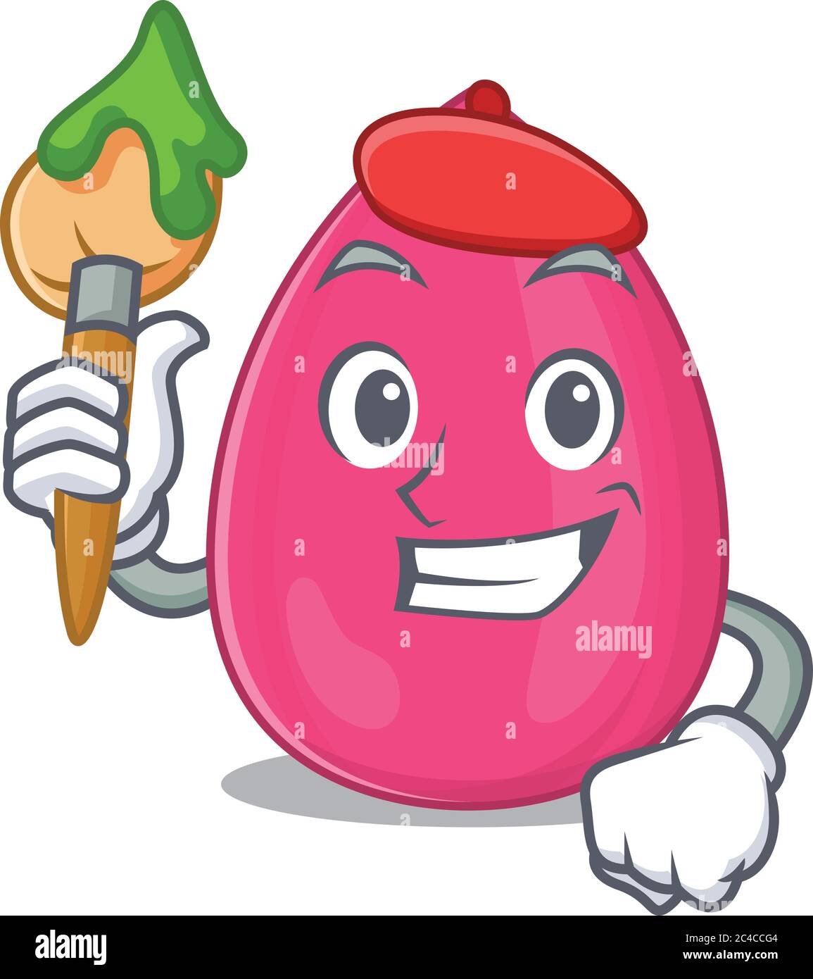 Female face painting artist Cut Out Stock Images & Pictures - Alamy