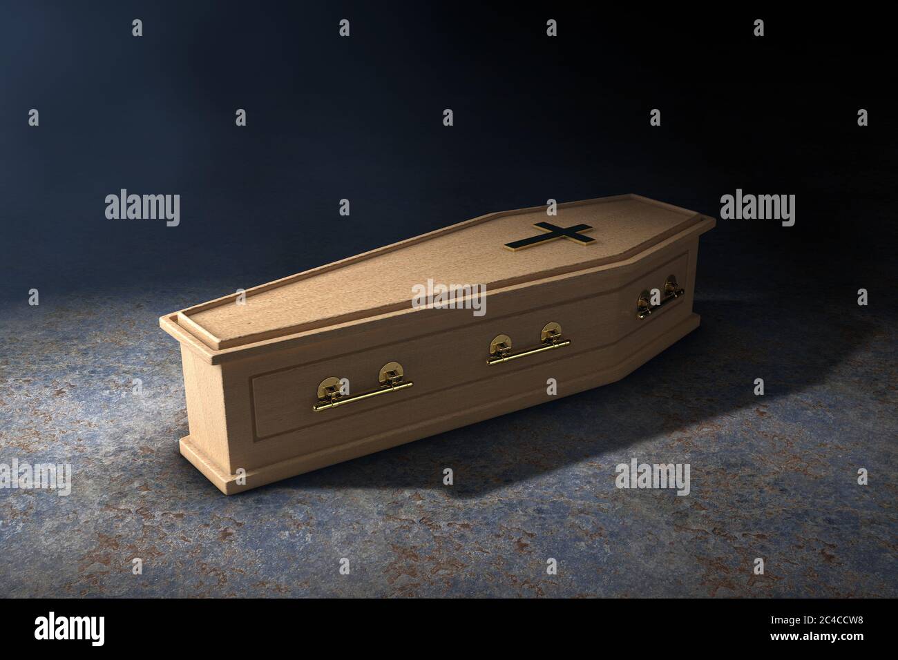 Open coffin empty hi-res stock photography and images - Alamy