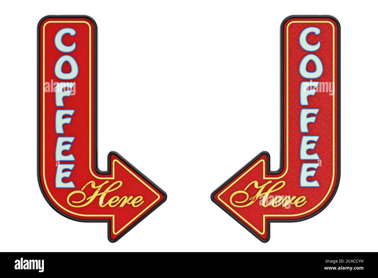Welcome coffee shop rendering hi-res stock photography and images - Alamy