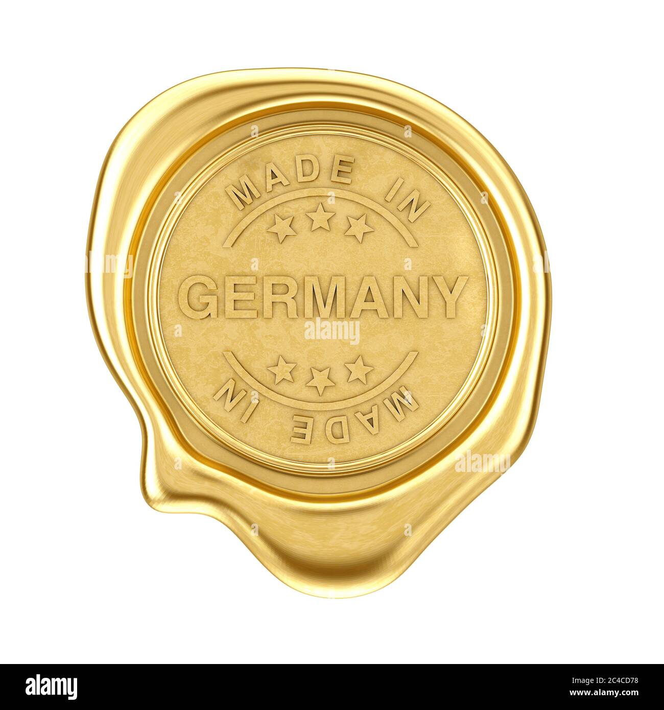 German quality sign mark Cut Out Stock Images & Pictures - Alamy