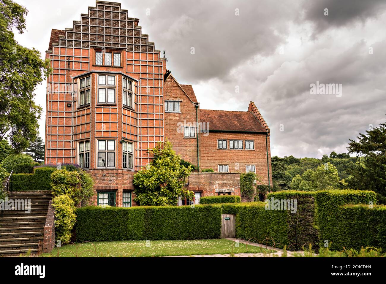Chartwell House the home of Winston Churchill from the garden Stock ...