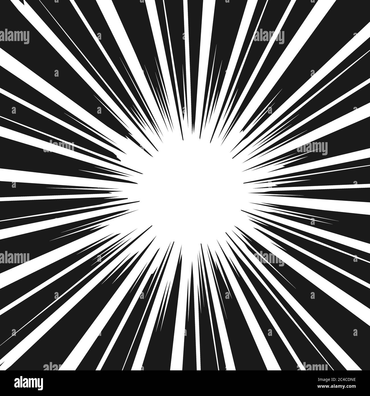 retro comic style background with sun rays Stock Vector Image & Art - Alamy