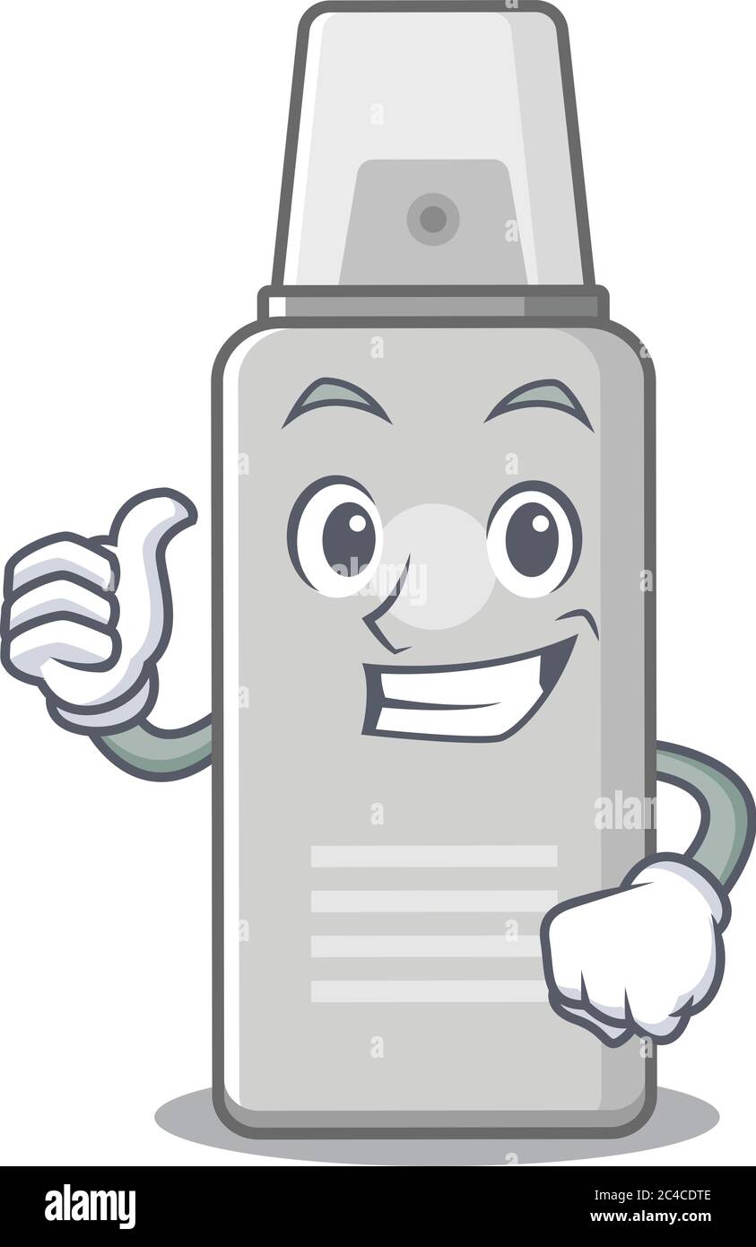 Shaving foam cartoon picture design showing OK finger pose Stock Vector ...