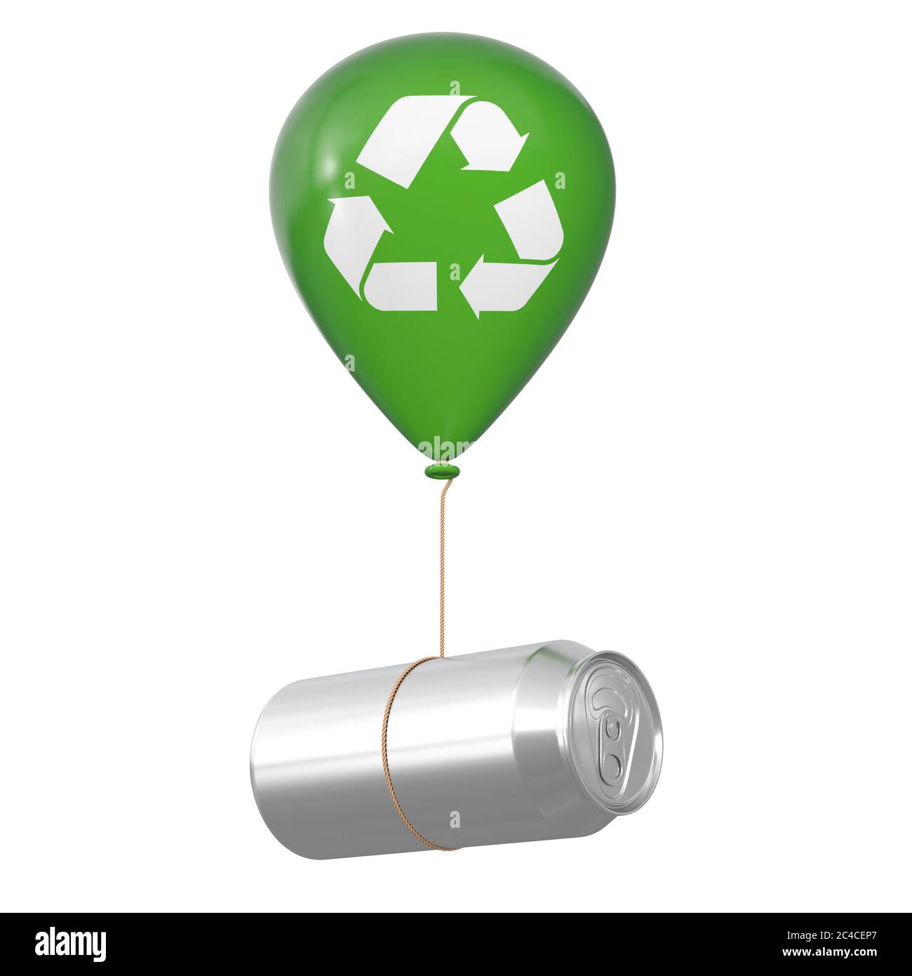 Aluminium can recycle symbol hi-res stock photography and images - Alamy