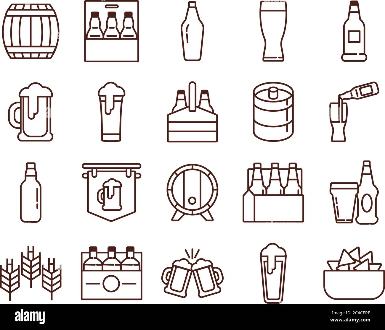 Cool day drinks Stock Vector Images - Alamy