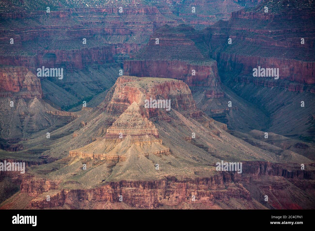 The Grand Canyon, one of the seven natural wonders of the world Stock ...