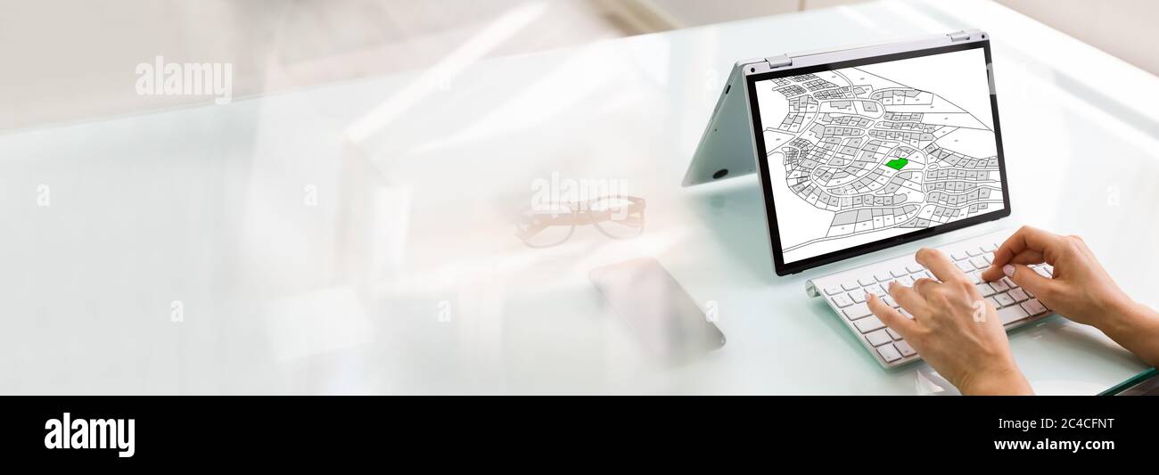 Digital map hi-res stock photography and images - Alamy