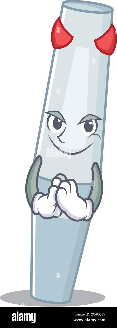 Mascara clothed as devil cartoon character design on Halloween night ...