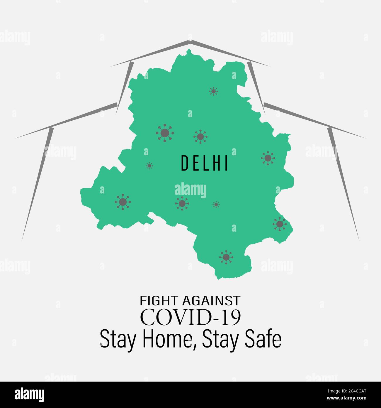 India national delhi state lockdown due to coronavirus crisis covid-19 ...